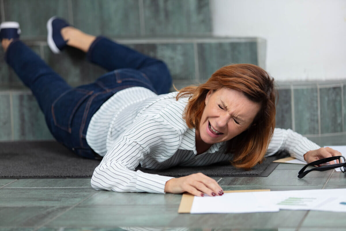 Watch your step! Young women twice as likely to fall down stairs than men