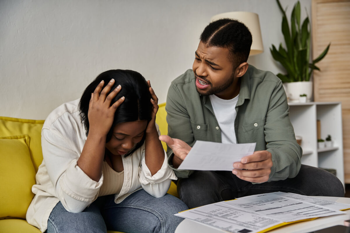 Average couple argues about money 58 times a year